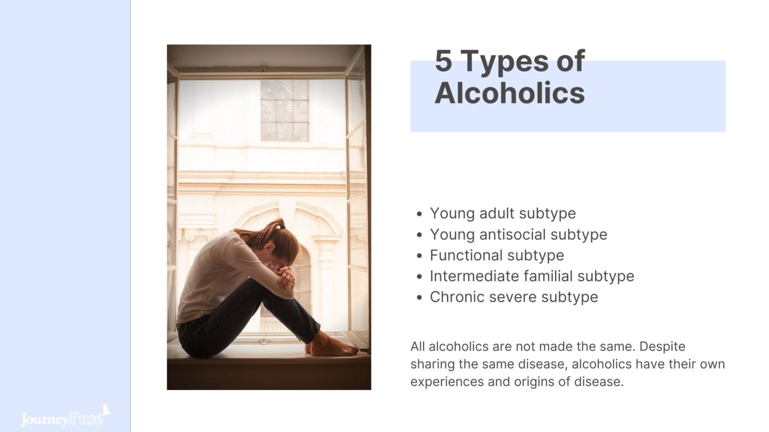 The 5 Types of Alcoholics | JourneyPure at the River